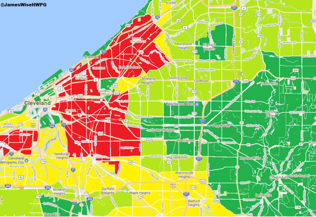 Modern Redlining Continues to Define Neighborhoods in Cleveland