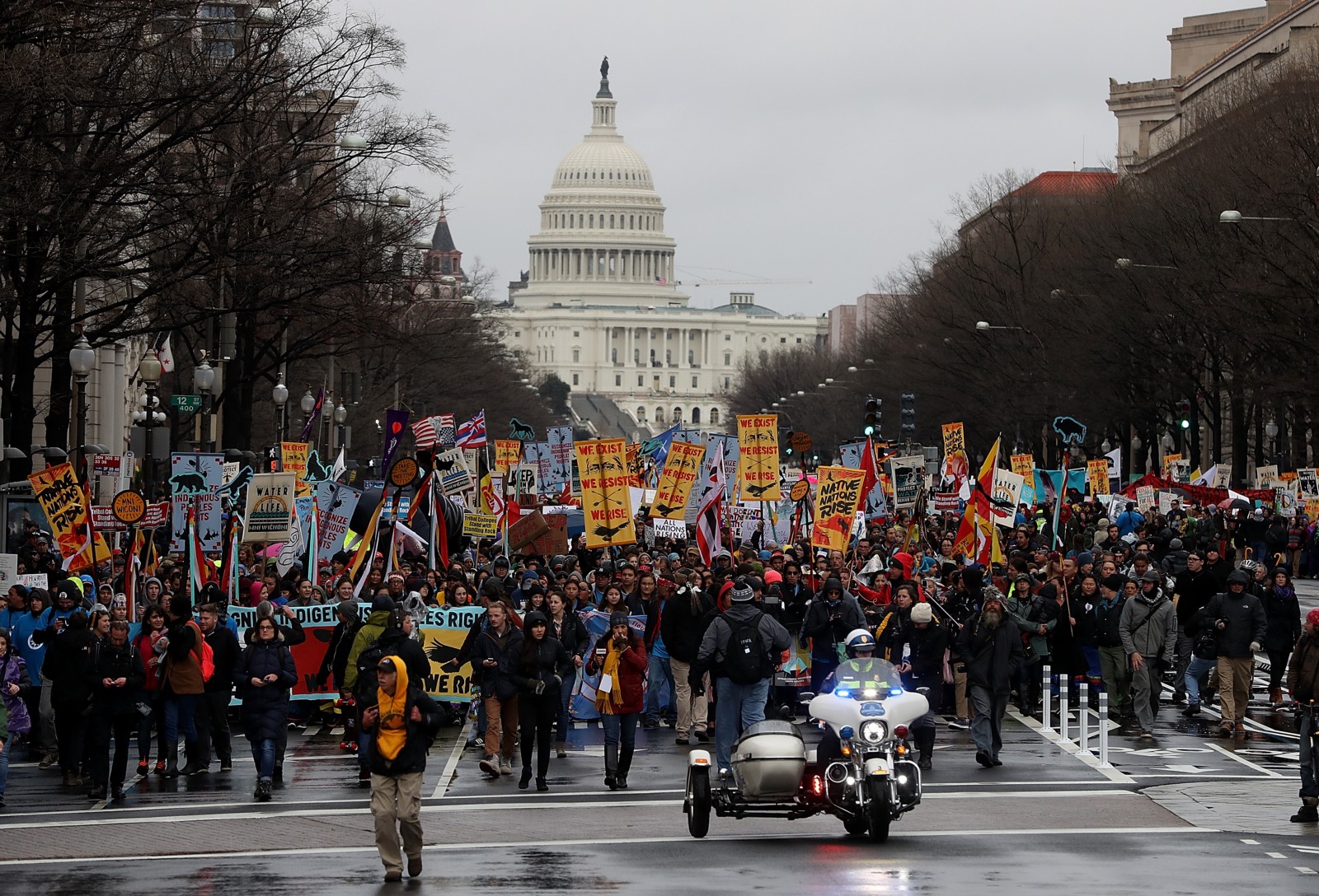 Scenes From the Native Nations Rise March in D.C.