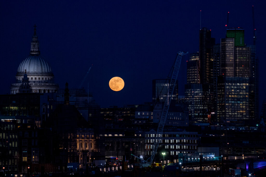 Viewfinder: A View of January's Super Blue Blood Moon From London