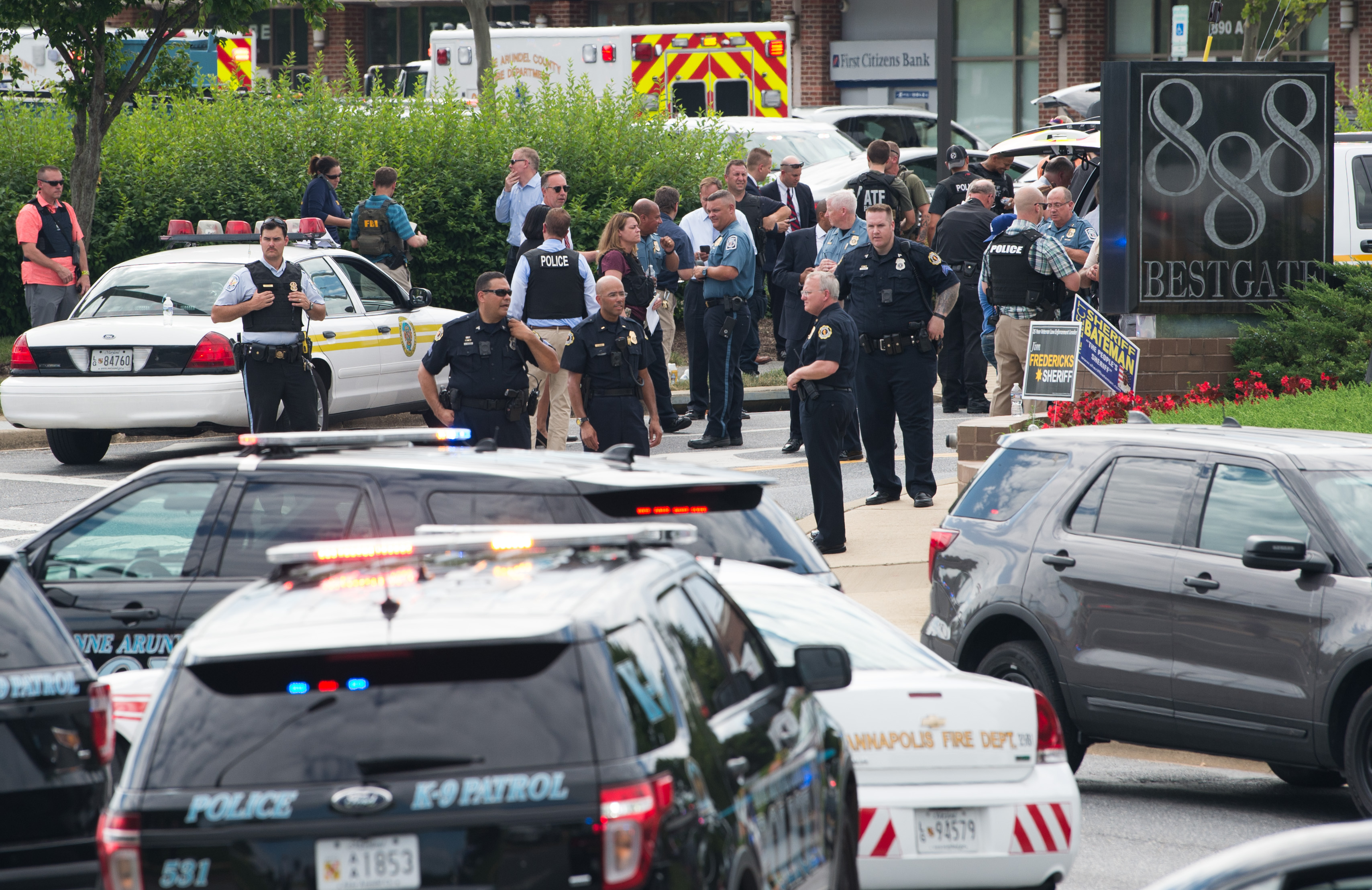 A Shooting at a Newspaper in Maryland Leaves at Least Five Dead