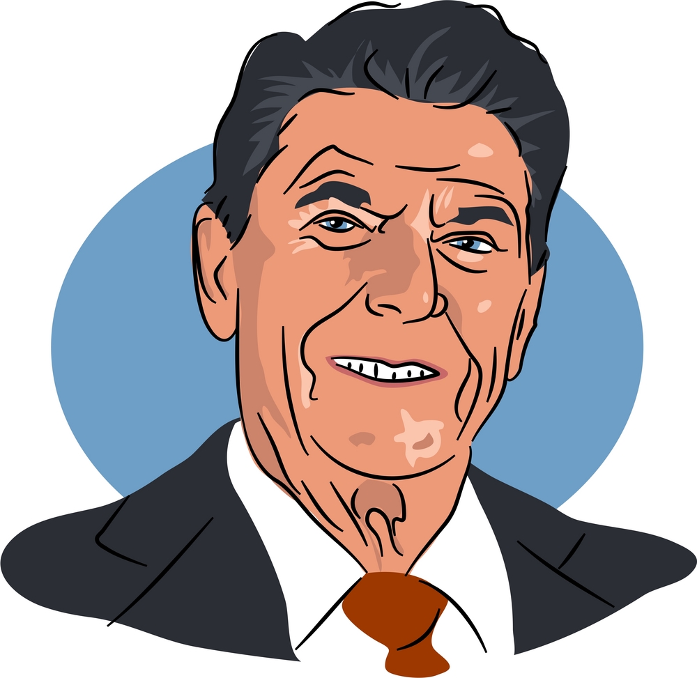 Cartoon Reaganomics The Four Pillars Of Reaganomics Storyboard By