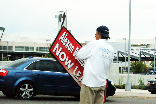 The Curious Evolution of the Sign Spinner - Pacific Standard