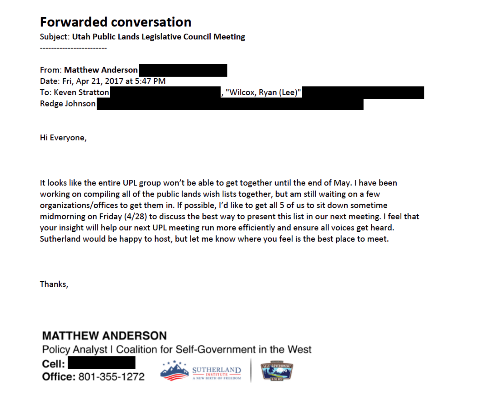 Inside Utah's Anti-Public Lands Agenda